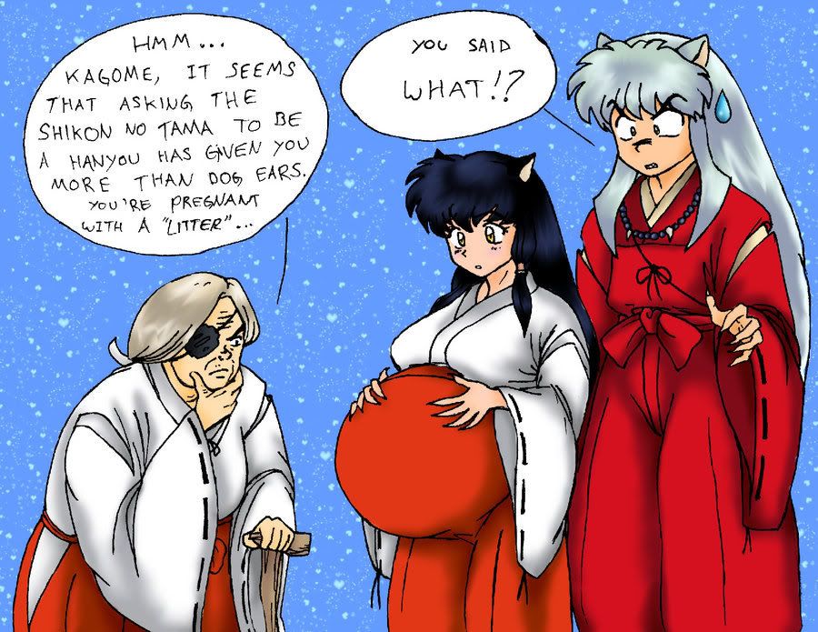 Omg Kagomes Pregnant Photo By Shikamarulover157 Photobucket