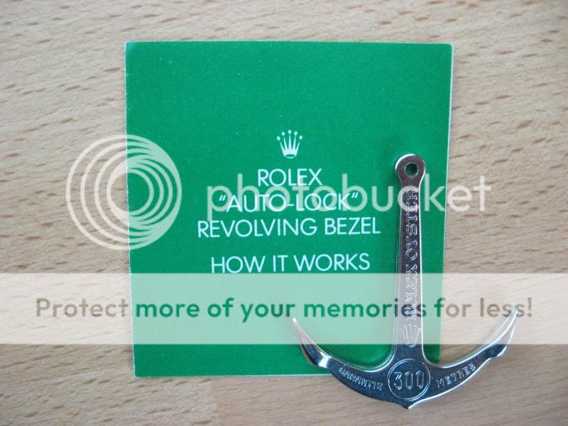 FS:**FS: Vintage Auto Lock Booklet and 300m/1000ft Anchor** - Rolex ...
