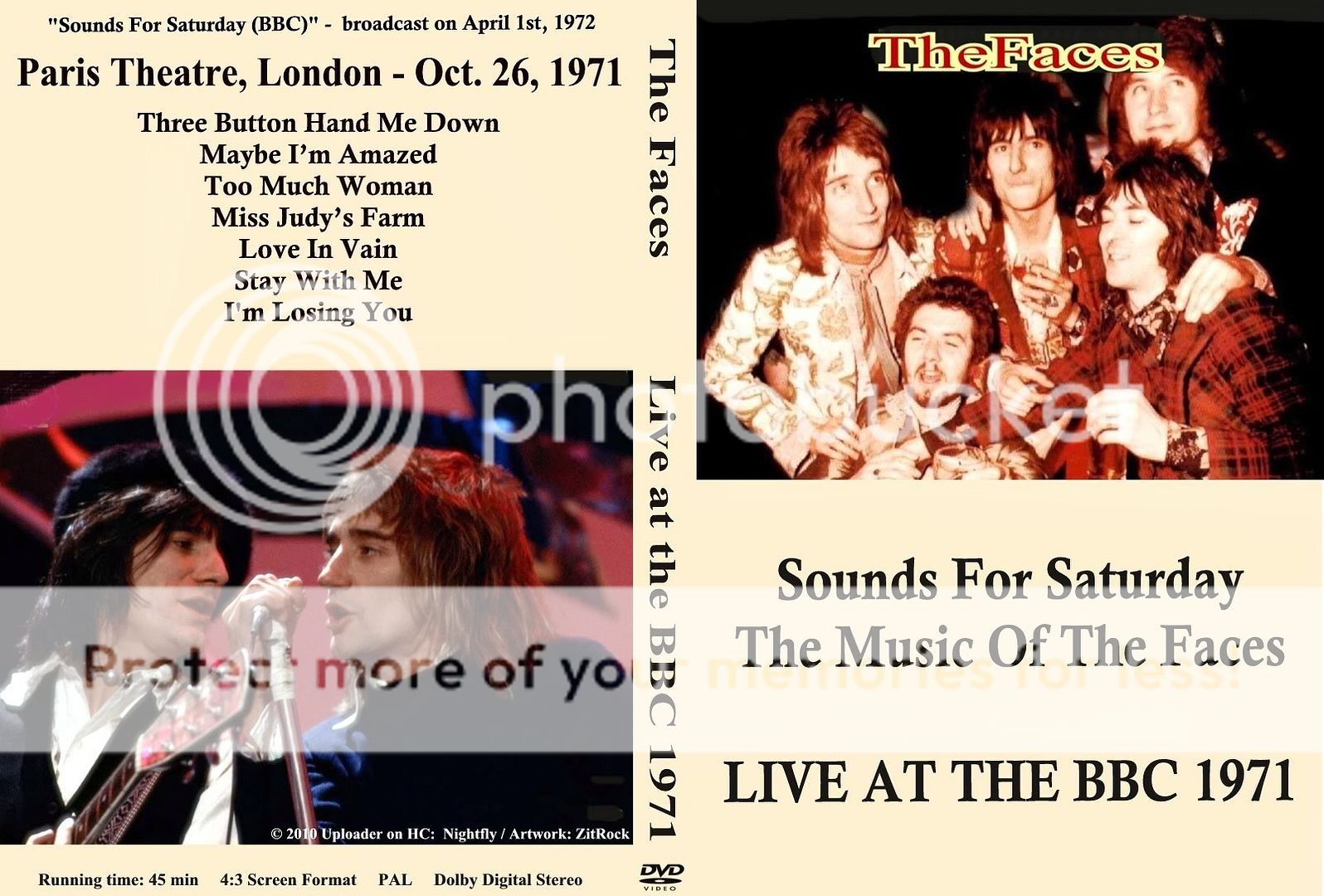 POST Faces - Live BBC 1971 - Sounds for Saturday DVD