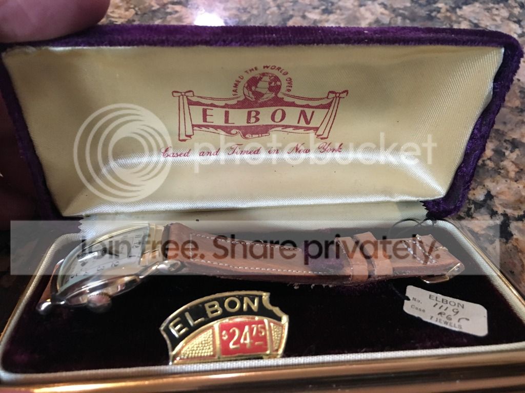 TimeZone : Vintage Watches » Elbon Watch Company