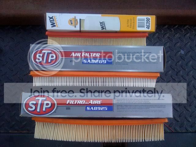 Air filter element different between a 05/98 and a 01/99 7.3? - Ford ...