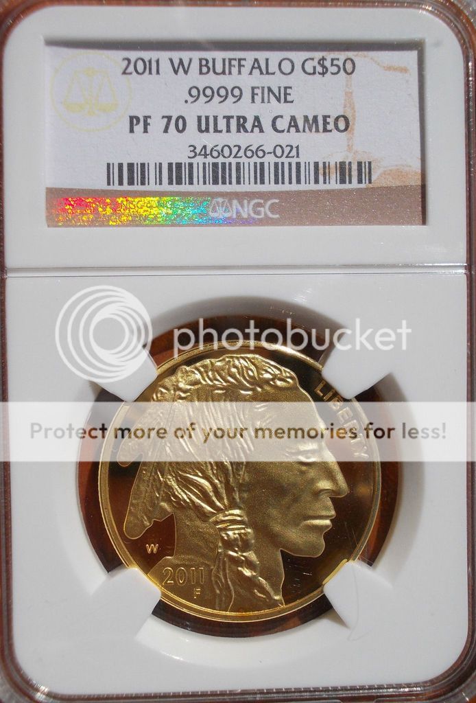 2011 GOld buffalo - bad fake coin, in a good fake NGC slab | Coin Talk